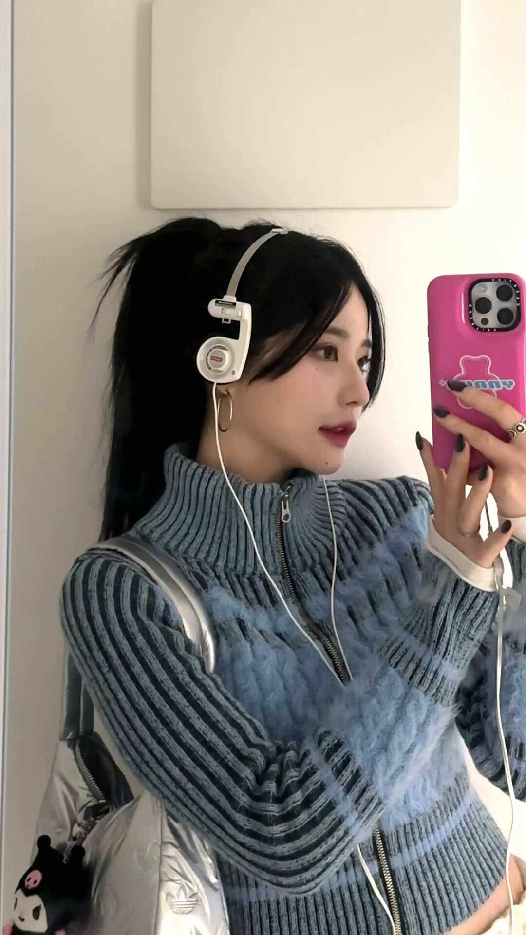 Adidas Puffy Satin Mi... STYLE | KREAM