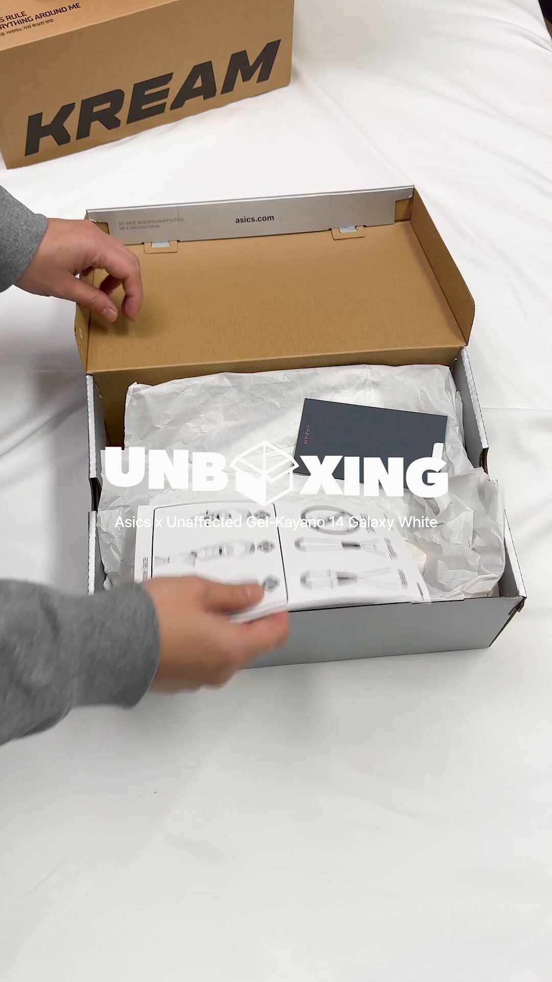 🪐아식스x언어펙티드 젤 카야노 14 | KREAM