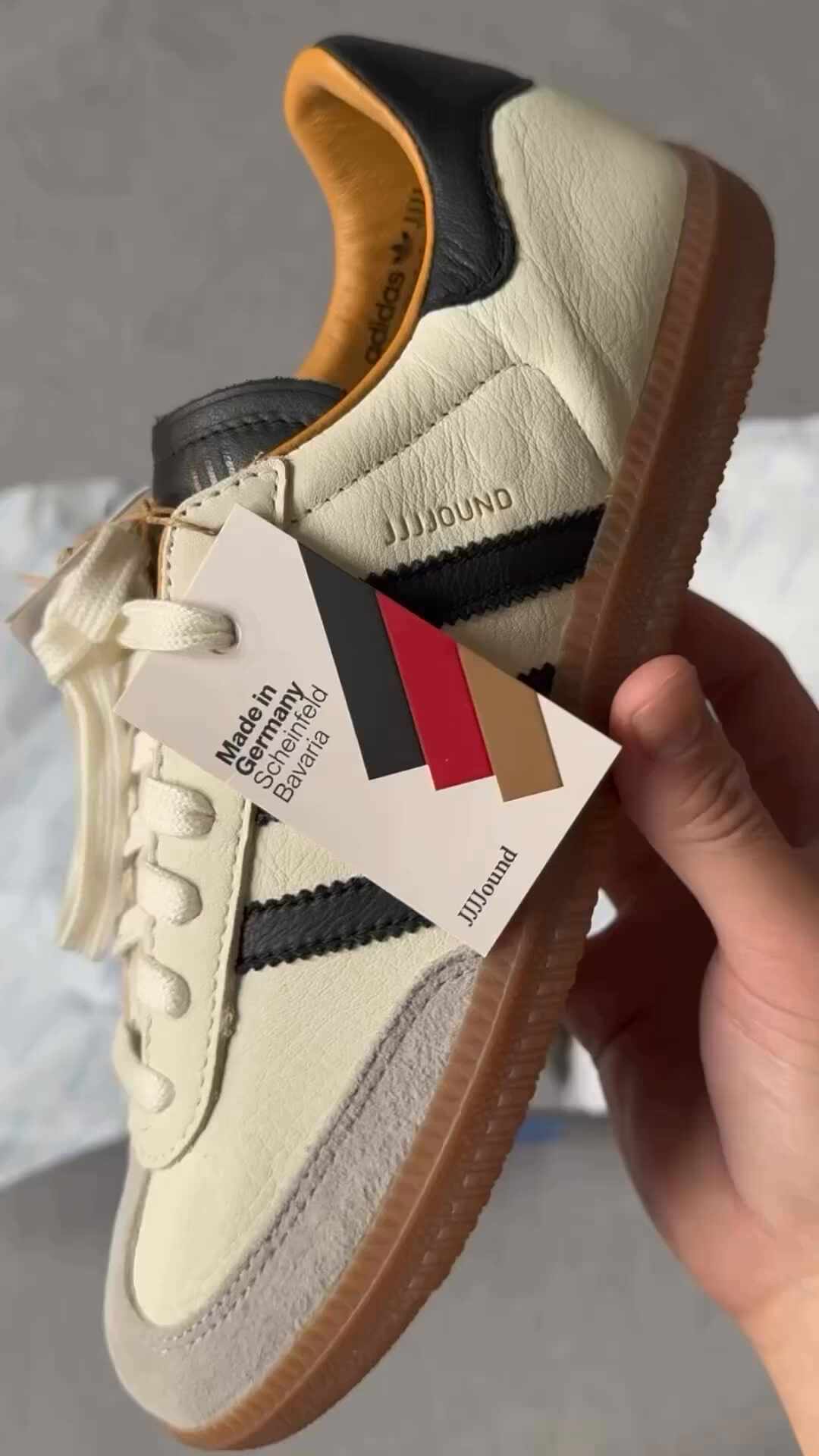 JJJJound Samba ⚫️🔴🟤 | KREAM