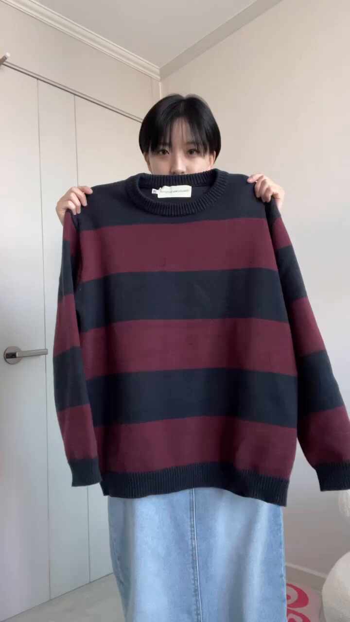 단가라 니트 코디 | KREAM