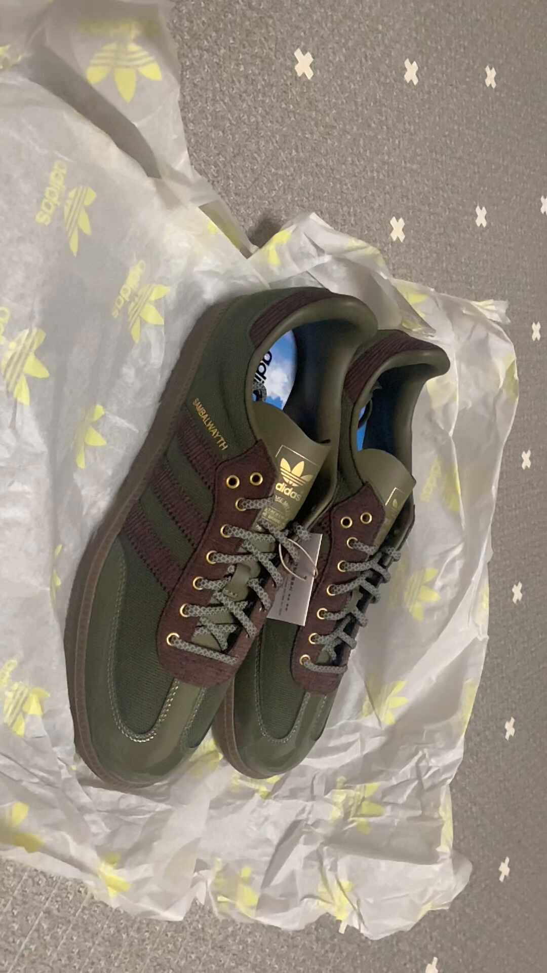 SAMBA OG OLIVE/BROWN | KREAM
