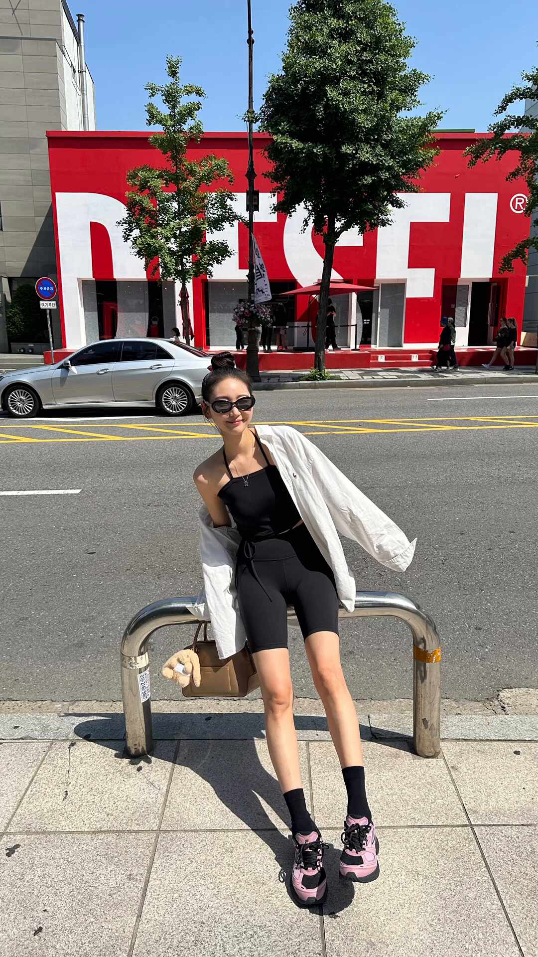 Fila Interun Pink Black STYLE | KREAM