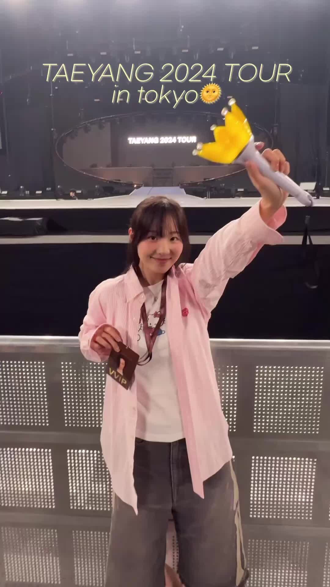 태양 2024 투어 in tokyo🌞 | KREAM