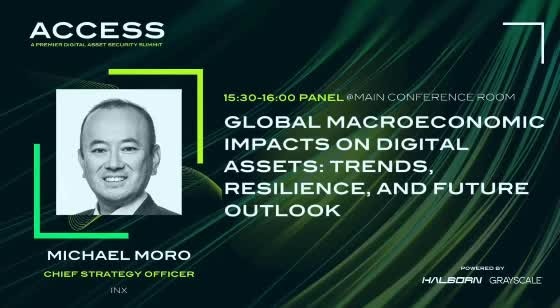 INX - 1月24日 ACCESS 연사(Michael Moro) / 2月3日 디지털 자산포럼(Bob Ejodame)
