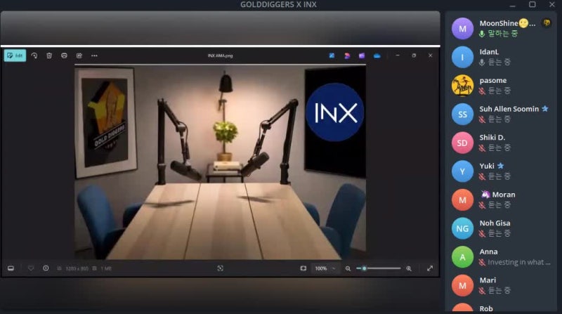 🔈 GoldDiggers x INX AMA 정리 (3/18)